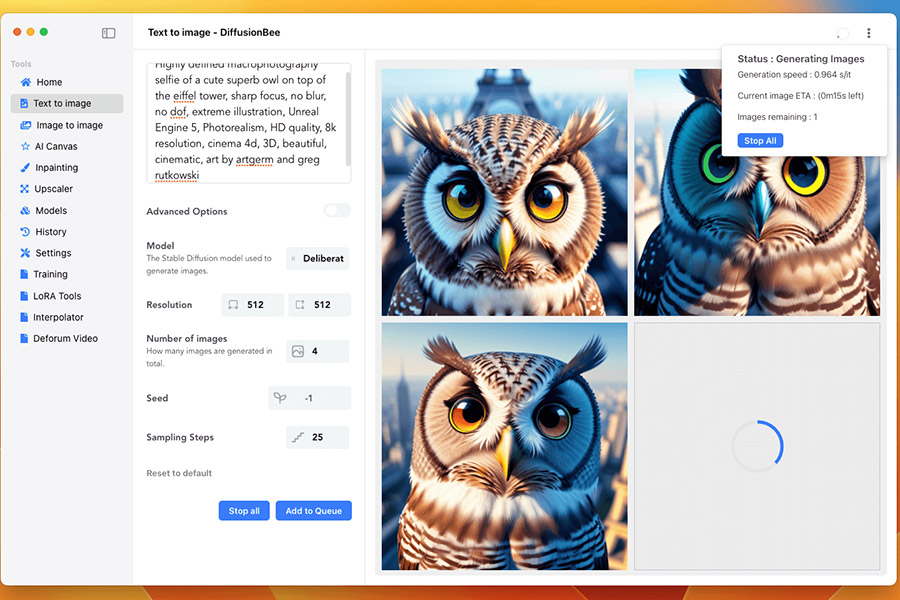 Free Download DiffusionBee MacOS – The Easiest Way to Create AI Images with Stable Diffusion